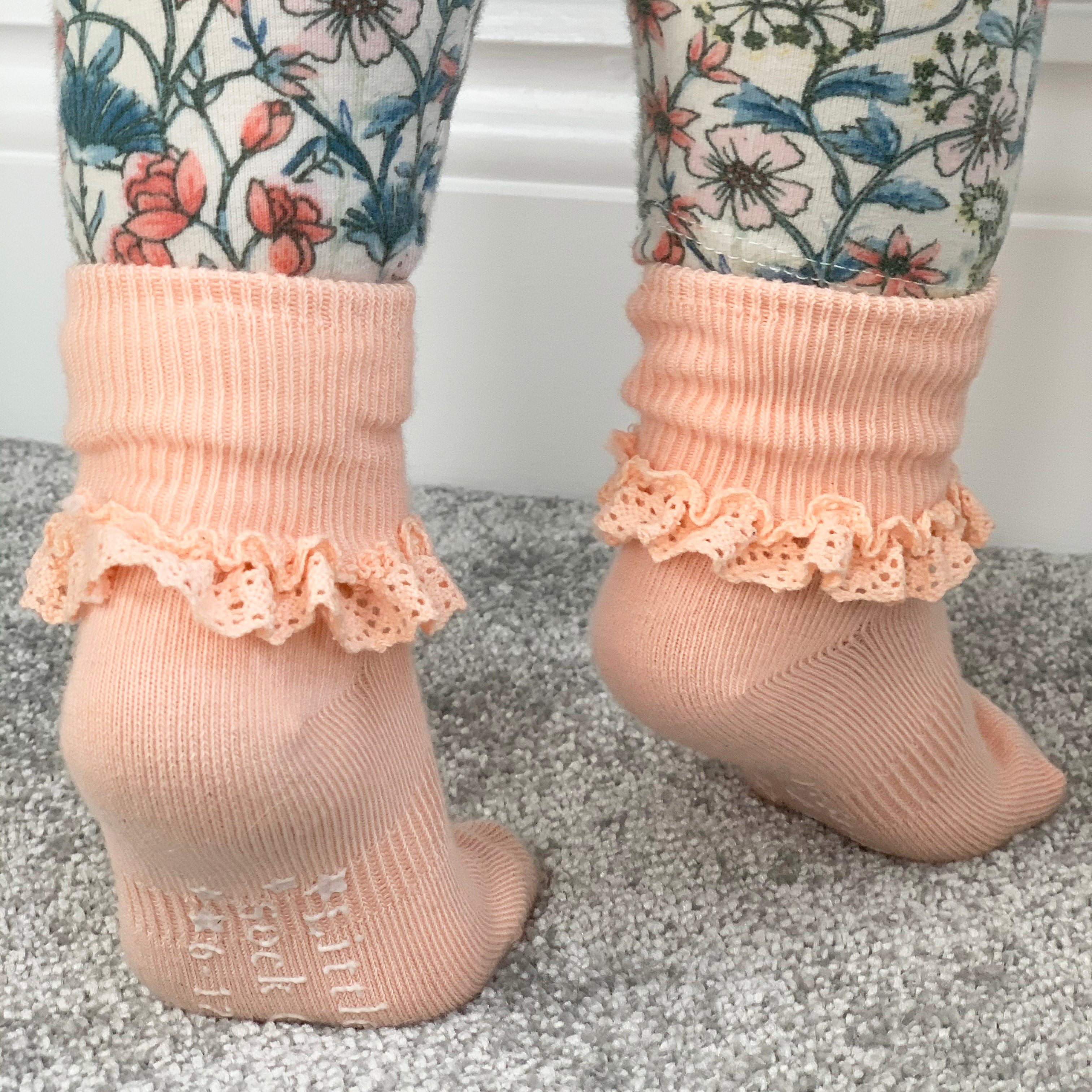 Baby girl socks with ruffles store