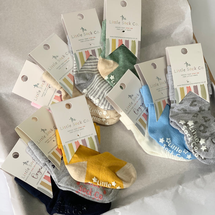 The Little Sock Company - Stay-on, Non-slip Baby Socks & Booties