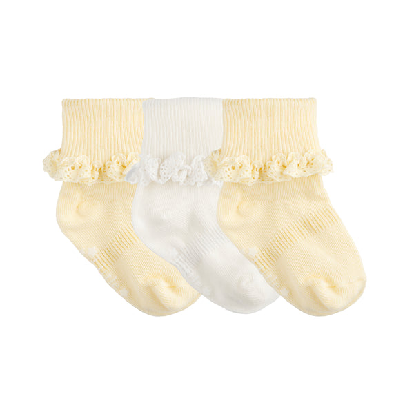 Non Slip Stay on Frilly Socks for babies and toddlers – The Little Sock ...